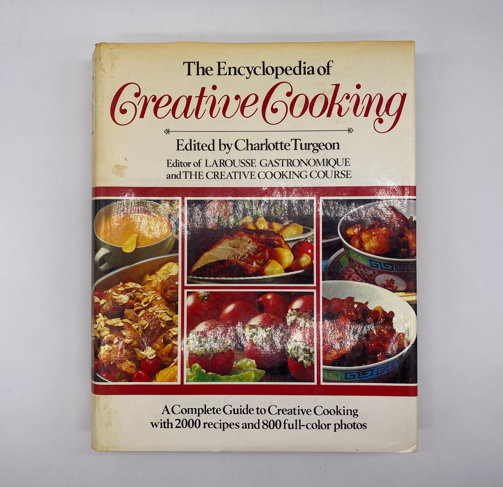1985 Encyclopedia Of Creative Cooking Vintage Hardcover Cookbook | eBay