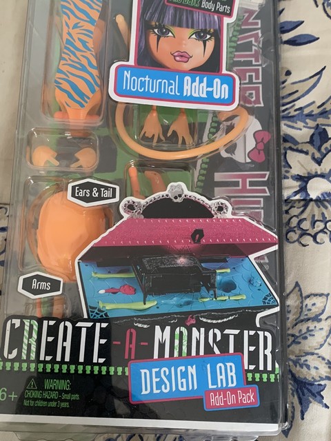Create a Monster High Design Lab Doll X3729 2012 Nocturnal Cat Glow for ...