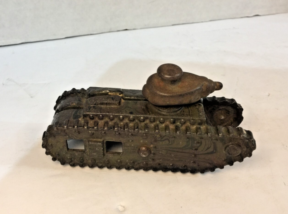 Vintage Hubley WW1 Toy Cast Iron Tank! | eBay
