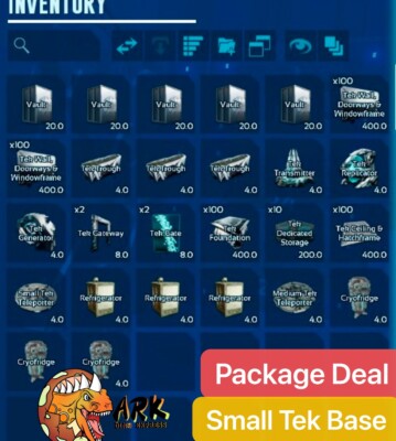 ark survival ascended pve Small Tek Base Building Package Deal | eBay