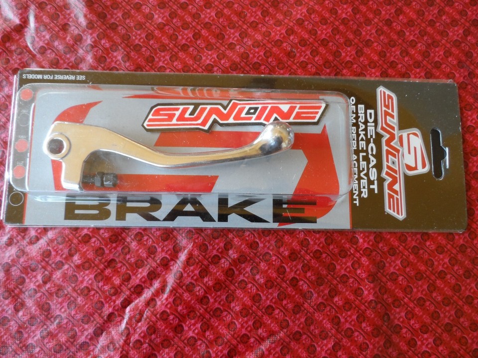 Sunline Forged Brake Lever Honda/Kawasaki/Suzuki/Beta/Gas Gas MX 1993 ...