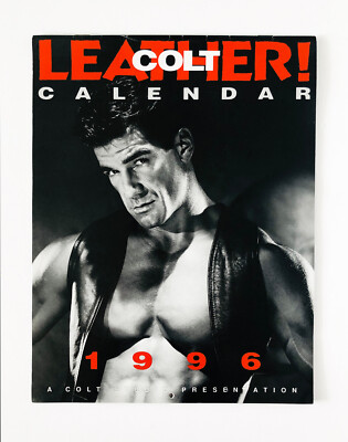 Leather Colt Calendar 1996, Colt Studio Presentation, used; very good ...
