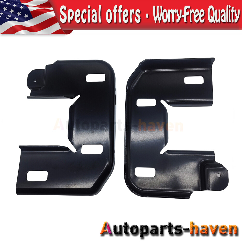 2Pcs Front Frame Mount Bumper Bracket LH & RH Side For Ford F-150 2015 ...