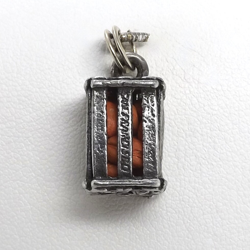 Vintage Sterling Silver Crate of California Sunshine … - Gem