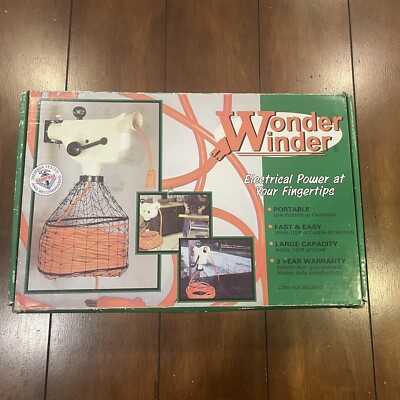 Green Leaf Wonder Winder Extension Cord Winder WW 1D/100 Garage ...