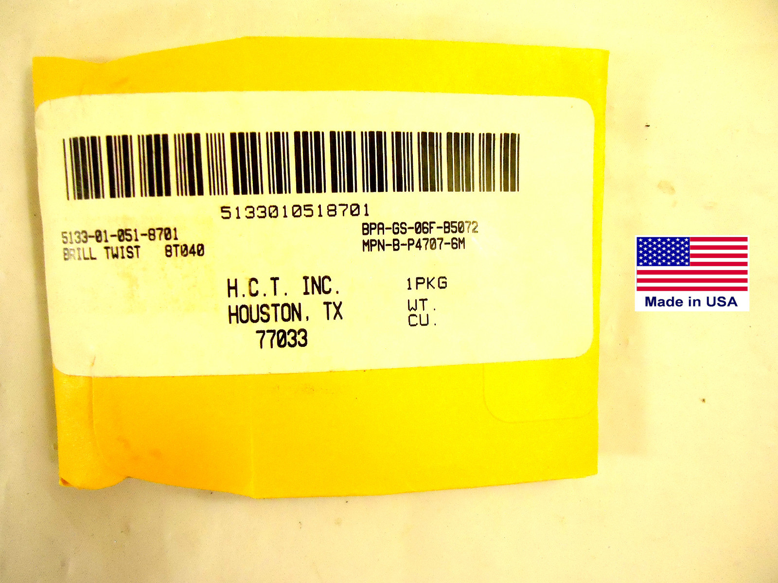 Threaded Drill Bits Size 1 4 1 4 28 Thread OAL 2 7 16 HSS 12 Pcs