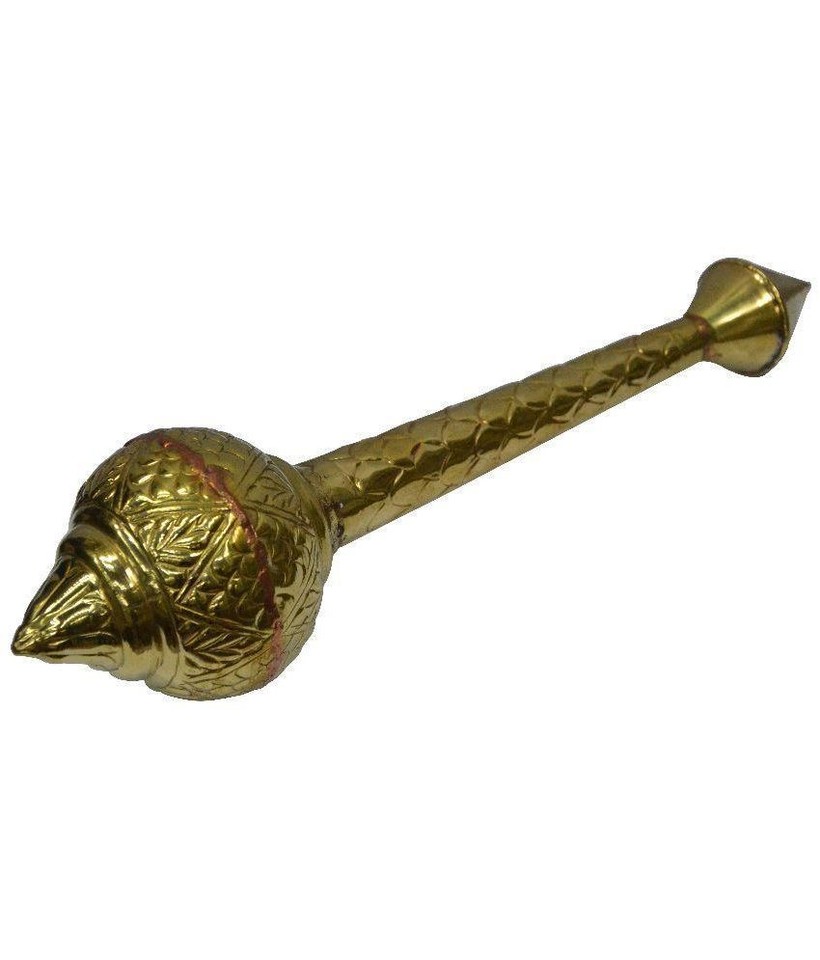 Beautiful Attractive Brass Lord Hanuman Gada Hanuman Weapon Good ...