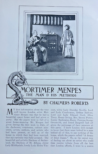 1900 Artist Mortimer Menpes illustrated | eBay