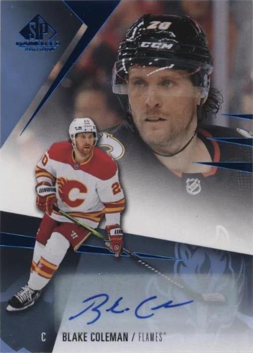 2023-24 Upper Deck SP Game Used - Blake Coleman #49 Autographs (AU) for ...
