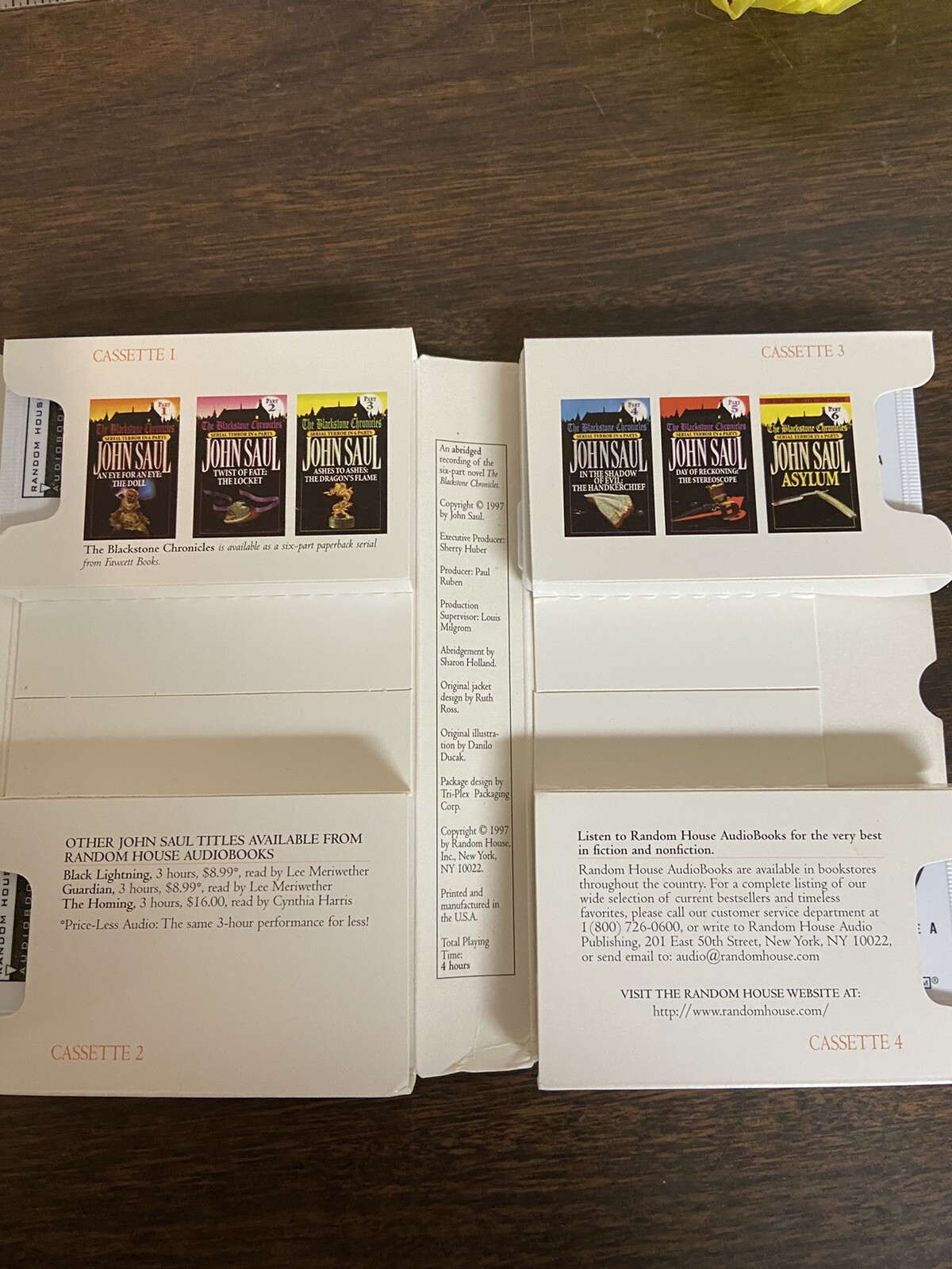 The Blackstone Chronicles: The Blackstone Chronicles by John Saul (1997 ...