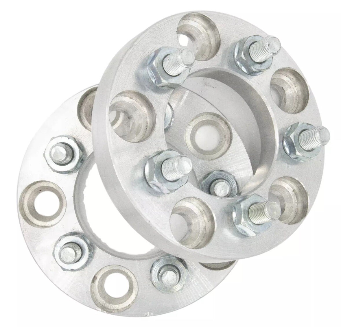 5x112 to 5x114.3 / 5x4.5 US Wheel Adapters 1" Thick 14x1.5 Studs 57.1 ...