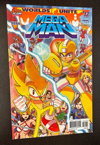 MEGA MAN #52 (Archie Capcom Comics 2015) -- Video Games -- VARIANT ...