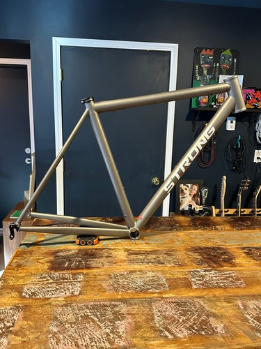 Carl Strong Frames, Titanium Rim Brake Road Bike Bicycle Frame - Never ...
