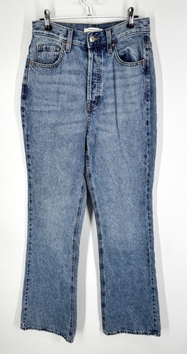 Pacsun High Rise Bootcut Jeans Size 26 Light Wash Button Fly Distressed ...