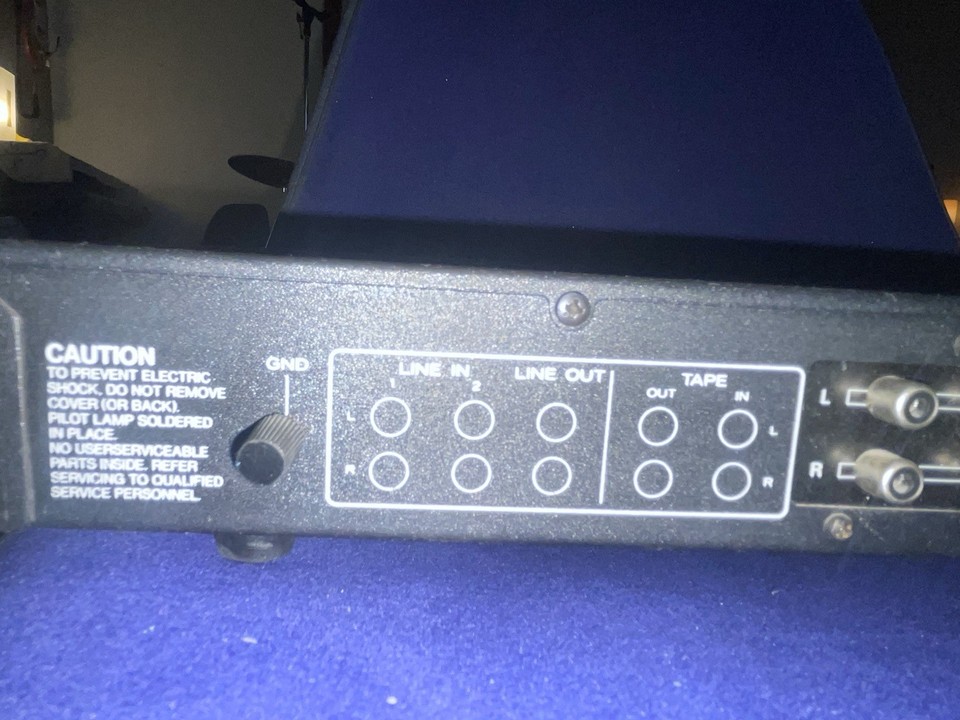 TEAC EQA-10Graphic Equalizer with Spectrum Analyzer Display Vintage 10 ...