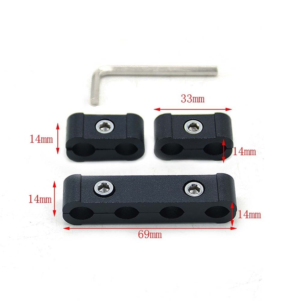 Aluminum Ignition Cable Clips 3Pcs Set for Organized Engine Compartment ...