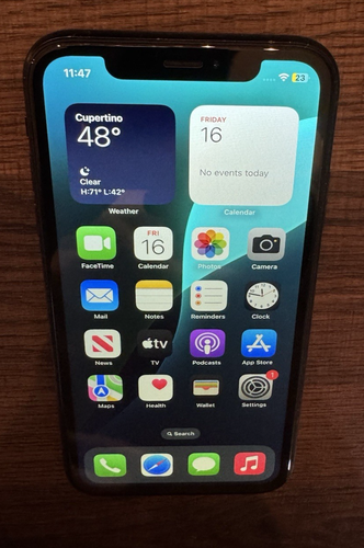 Apple iphone XR A1984 64GB Black (GSM+CDMA) Factory Unlocked FAIR (READ ...