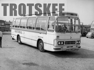 Larger Negative Maidstone Ford R104 Duple PKM134M c1975 | eBay UK
