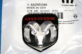 1994-2001 Dodge Ram 1500-3500 Grille Emblem | 55295240 | Genuine OEM ...