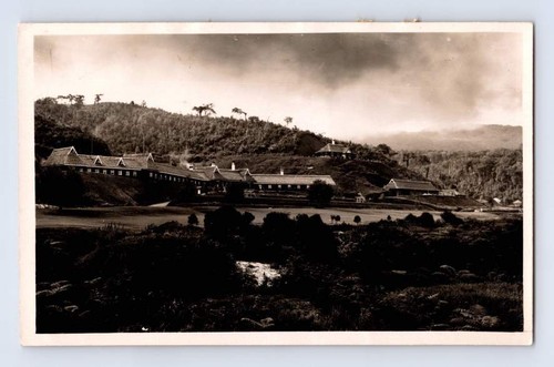 Resort or Institution ~ Sumatra Estate Photo RPPC Antique Indonesia ...