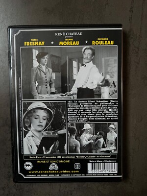 dvd 📀 IL EST MINUIT DR SCHWEITZER avec Jeanne Moreau RENE CHATEAU VIDEO ...