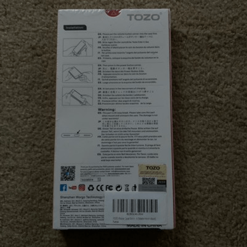 Tozo Ultra-Thin Black Case For IPhone 2020 | eBay