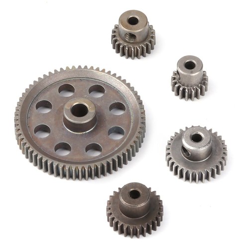 HSP Metal Diff Motor Pinion Gears 1/10 RC Parts Unlimited Steel Teeth ...