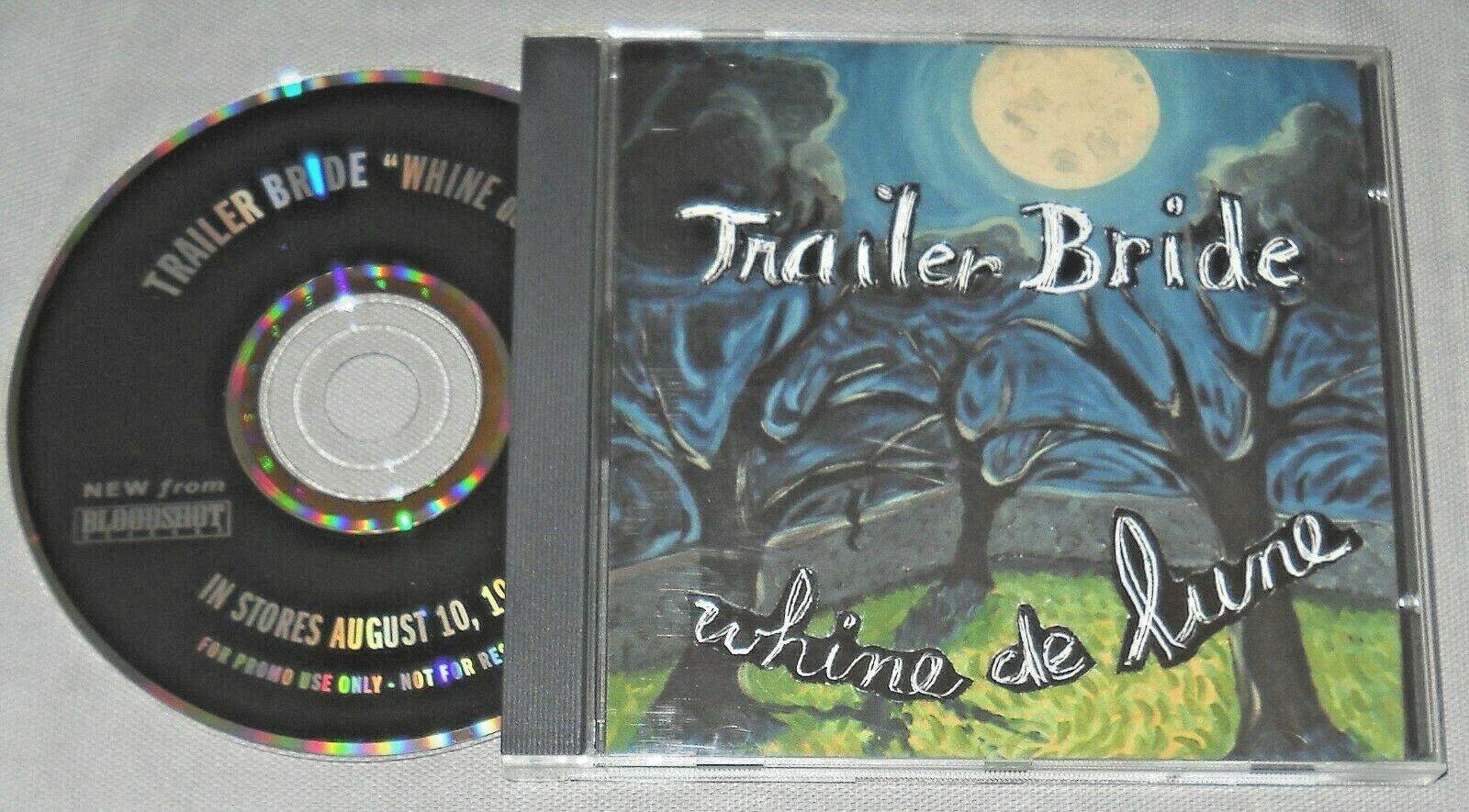 TRAILER BRIDE Whine de Lune CD album Bloodshot BS058 RARE advance US ...
