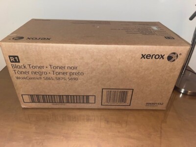 Xerox 006R01552 2-Pack Genuine Black Toner with Waste Container 5865 ...