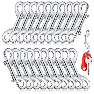 Metal Double Ended Bolt Snap Trigger Chain Diving Clips for Water ...