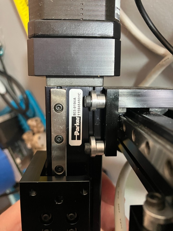 Parker 803-9194A XYZ Linear Rail System, LV171-02-10 Stepper Motors ...