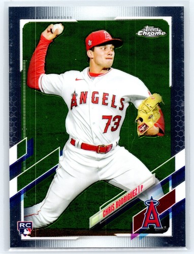 2021 Topps Chrome Update #USC88 Chris Rodriguez Baseball Los Angeles ...