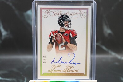 2015 Panini Flawless Team Panini Gold On Card Autograph Falcons Matt ...