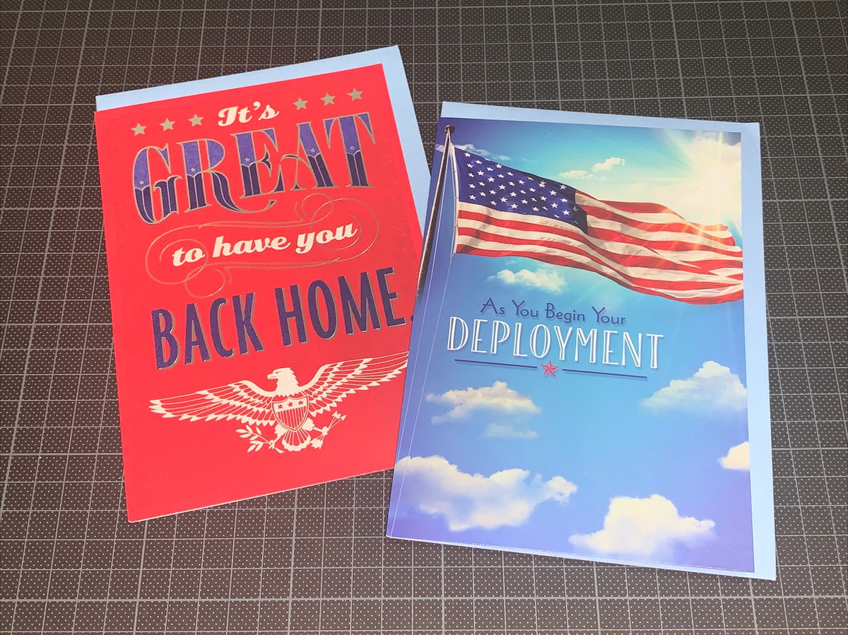 Welcome Cards Deployment Homecoming Military Welcome Home Cards, Boot ...