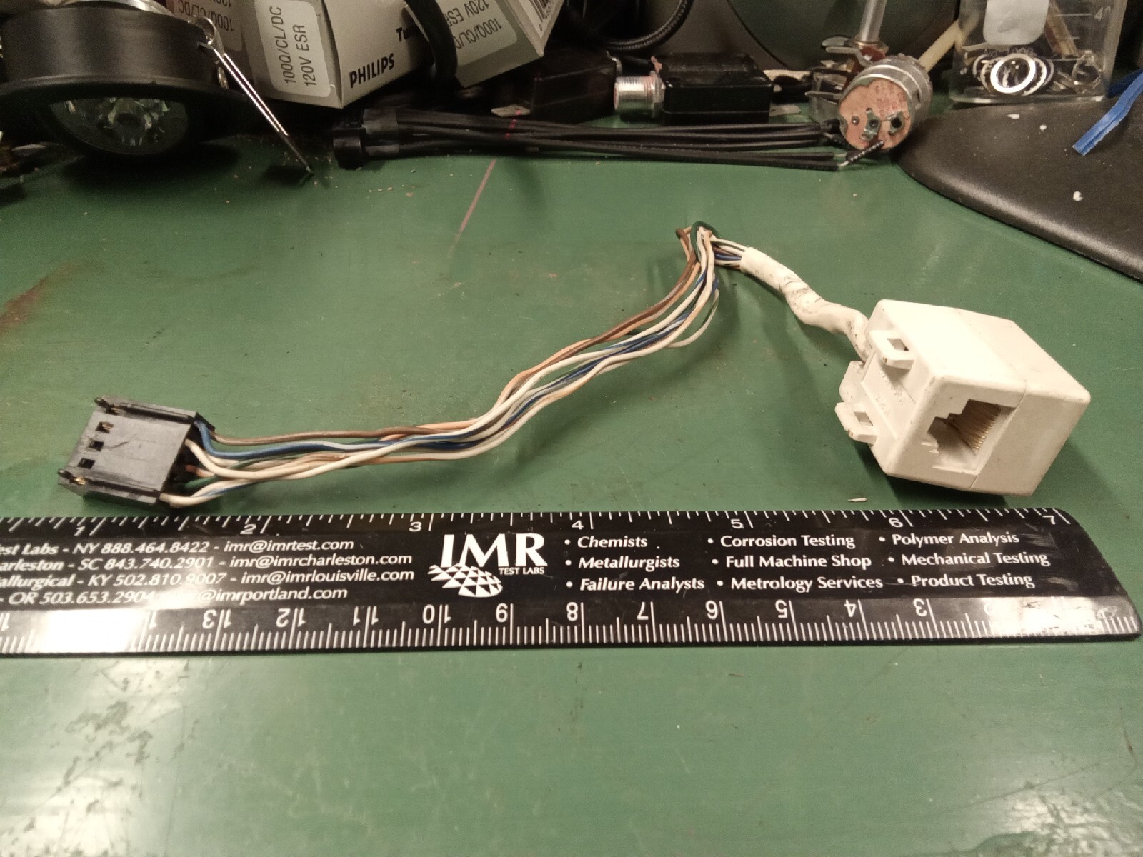 Bell System Western Electric Horizon MET Set RJ31X adapter for Adjunct ...