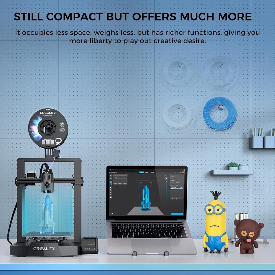 Creality Ender 3V3 KE 3D Printer 500mm/s MAX Printing Speed CR Touch ...