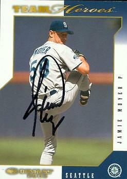 Jamie Moyer autographed Baseball Card (Mariners) 2003 Donruss Team ...