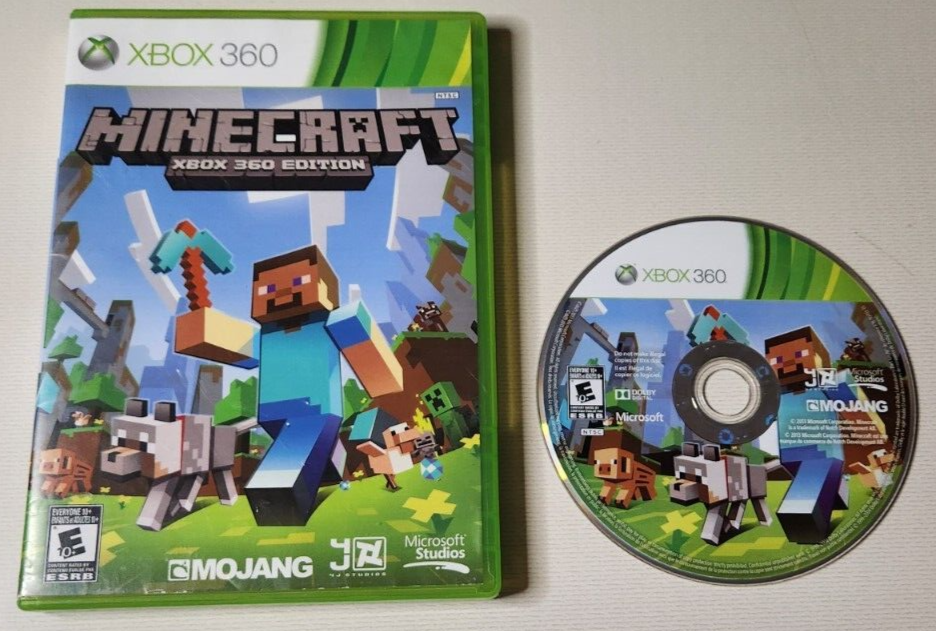 Microsoft Minecraft Xbox 360 Edition - Tested & Works 885370606515 | eBay