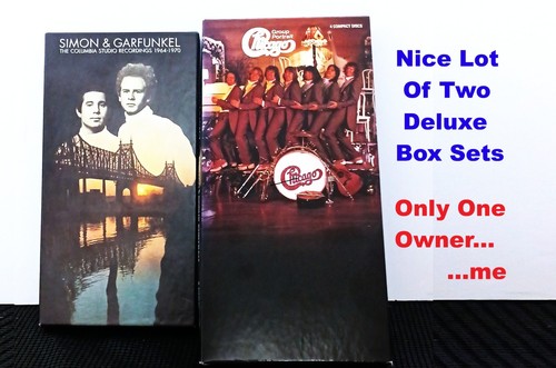 Chicago : Group Portrait + Simon & Garfunkel ( 2 CD Box Sets with ...