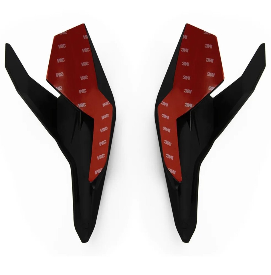 Rear Tail Winglets For HONDA CB650R CBR650R 18-23 Bright Black / 15 Day ...