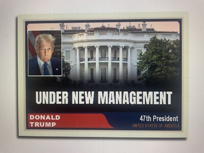 Donald Trump 2024 “Team Trump” Custom ACEO Inauguration Day 2025 Seal ...