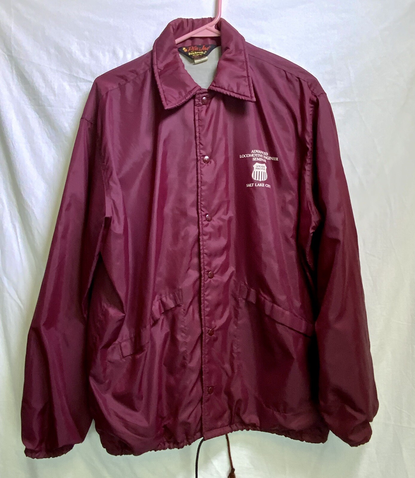 Vintage Pla-Jac Bomber Jacket Locomotive Engineer Uni… - Gem