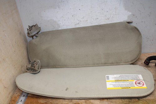 03-13 Savana Express Van Sun Visor Set Pair Driver Passenger Sides Tan ...