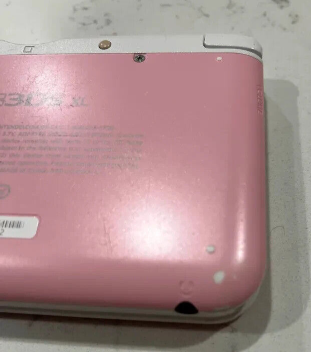 Nintendo 3DS XL, Pink and White Console W/ Charger, Tested and Works ...