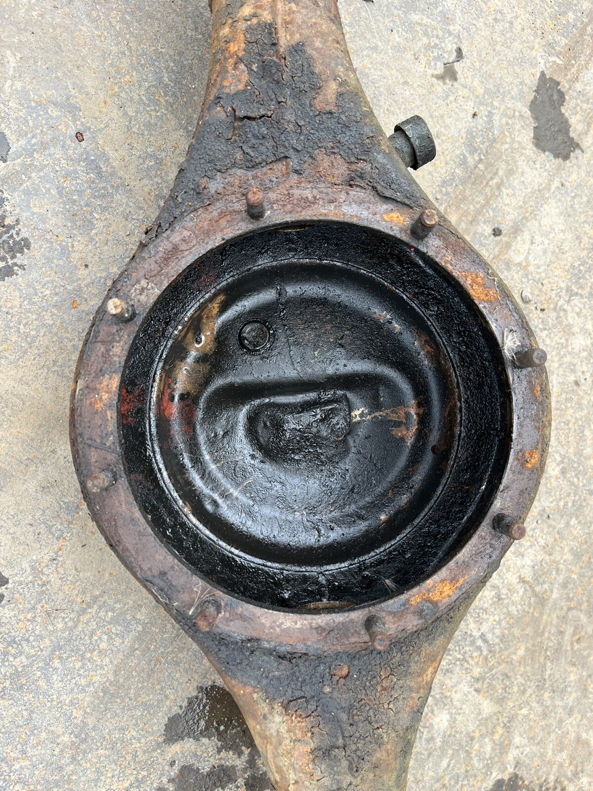 Ford Escort Mk2 48.5” Wide English Rear Axle Casing And Half Shafts F2 ...