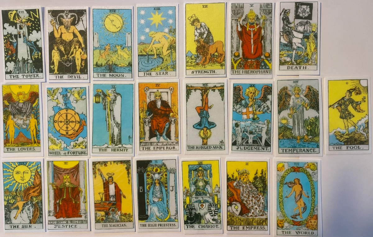 Tarot Cards Major Arcana List