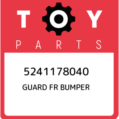 5241178040 Toyota Guard fr bumper 5241178040, New Genuine OEM Part | eBay