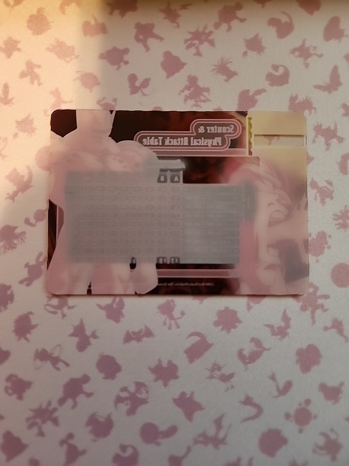 Dragon Ball GT TCG Blue Scouter & Physical Attack Table OMEGA SHENRON ...