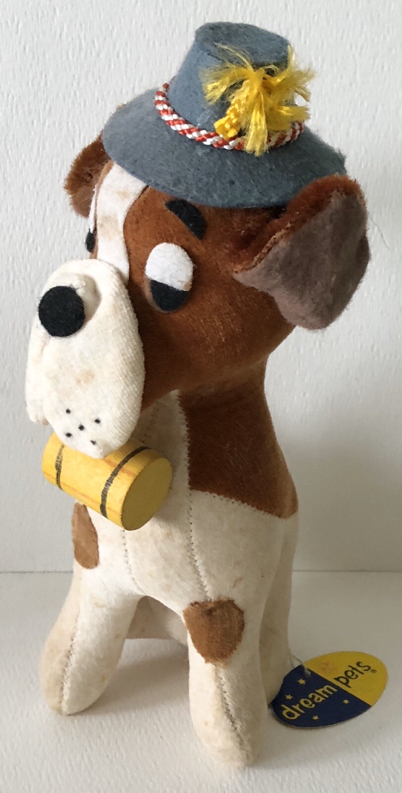 Vintage Dream Pets Bernie 736 Saint St Bernard Stuffed Plush Dog Animal ...