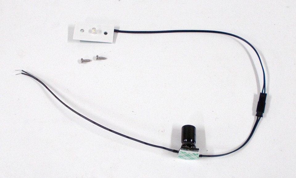 SINGLE WARM WHITE LED LIGHTS 5/18V AC 7/24V DC FOR LGB SMALL CARS G ...